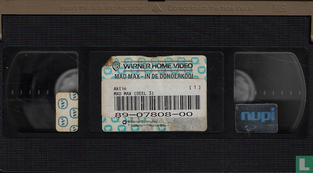 Beyond Thunderdome VHS (1986) - VHS video tape - LastDodo