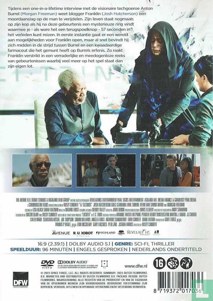 57 Seconds DVD (2023) - DVD - LastDodo