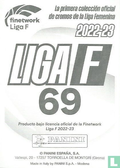 Laura Martínez 69 (2023) - Panini España, S.A. - LastDodo
