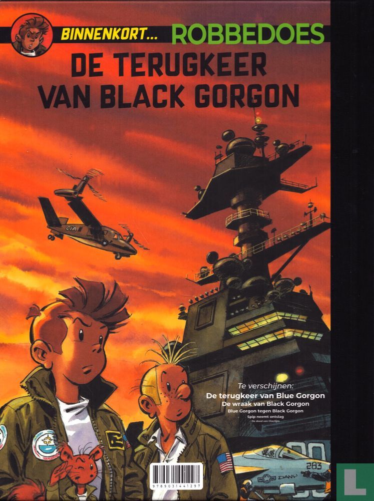 Robbedoes en Blue Gorgon 23 HC (2023) - Robbedoes en Kwabbernoot - LastDodo