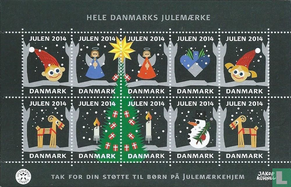 Jul stamps (2014) - Denmark - LastDodo