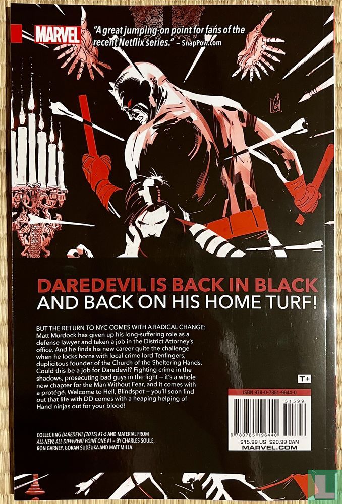 Daredevil: Back in Black Vol. 1 1 (2016) - Daredevil - LastDodo