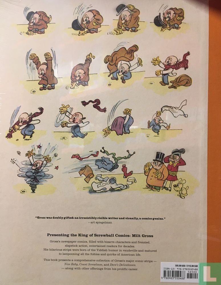 Gross Exaggerations: The Meshuga Comic Strips of Milt Gross HC (2020 ...