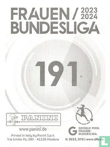 Natalia Padilla Bidas 191 (2023) - Panini - LastDodo