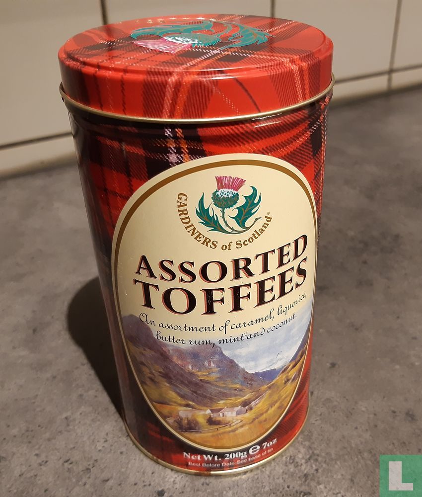 Assorted Toffees (2001) - Gardiners of Scotland - LastDodo