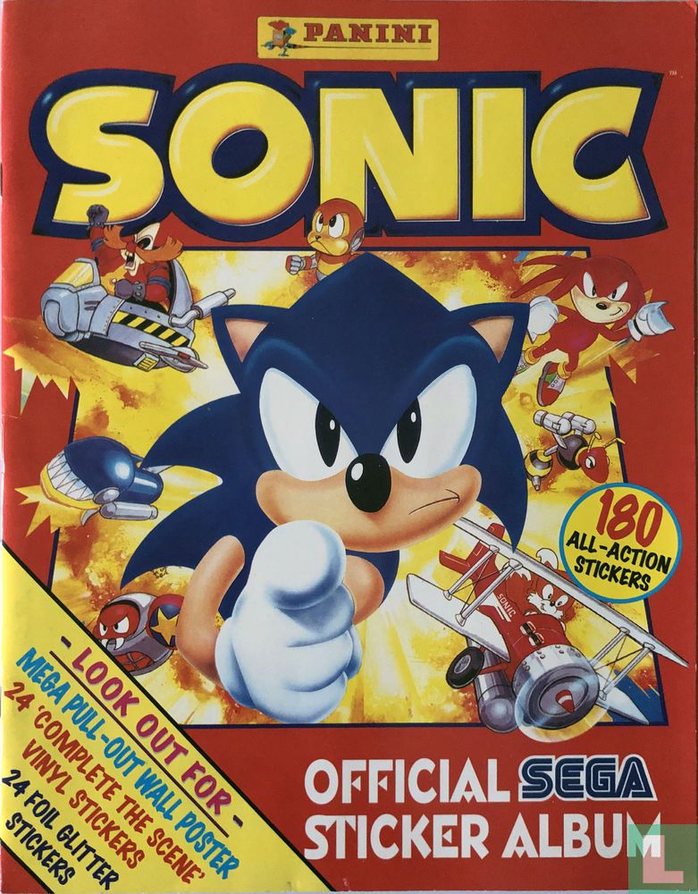 Sonic (1995) - Panini - Film and TV series - LastDodo