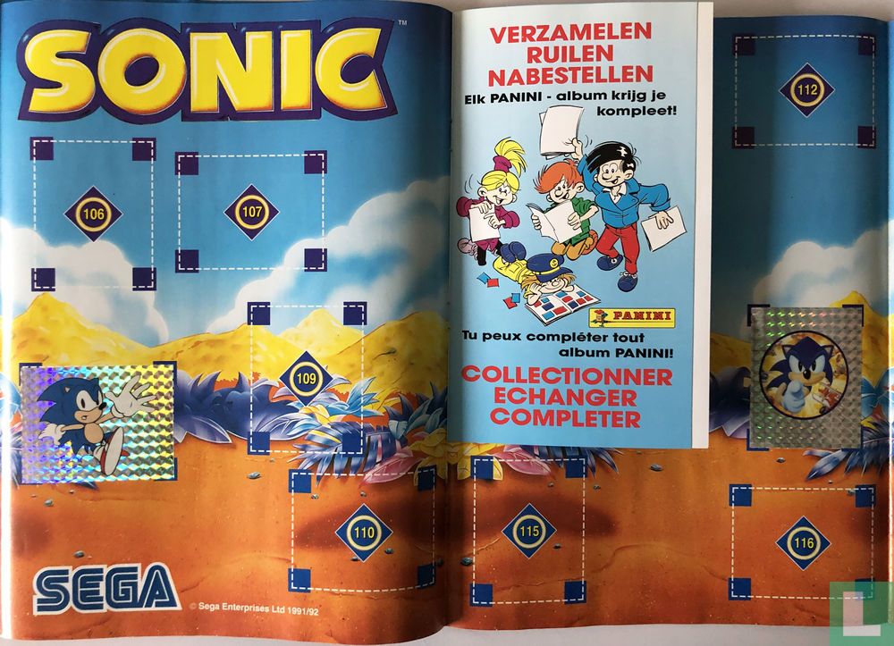 Sonic (1995) - Panini - Film and TV series - LastDodo