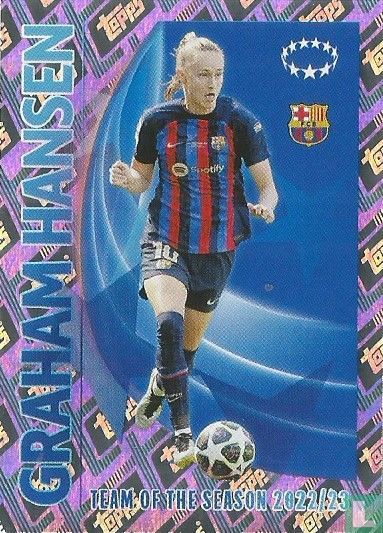 Graham Hansen 24 (2023) - Topps Europe Limited - LastDodo