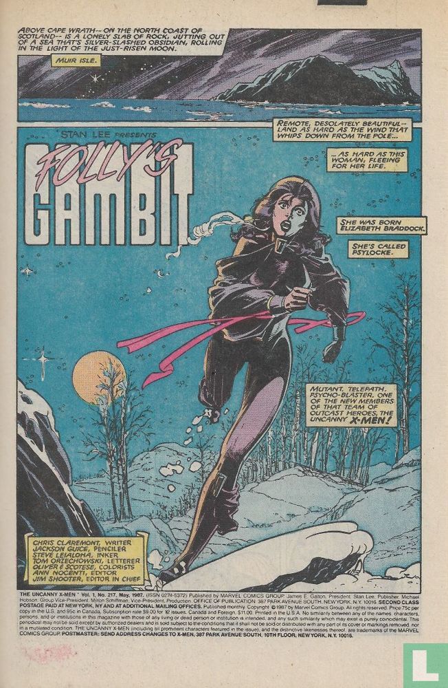 The Uncanny X-Men 217 217 a (1987) - Dazzler - LastDodo