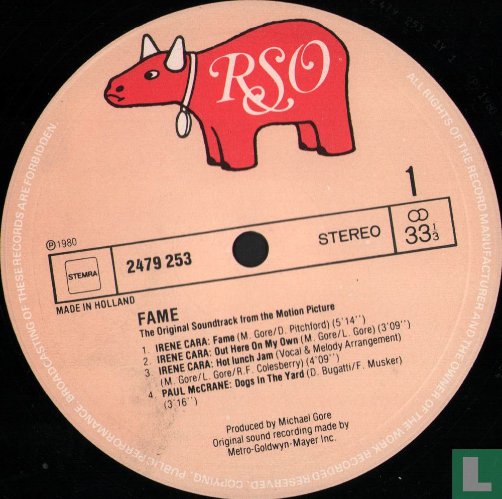 Fame LP 2479 253 (1980) - Various artists - LastDodo