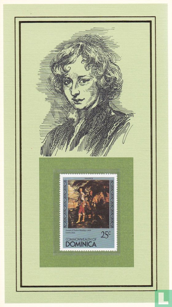 Antoon Van Dyck 25 (1980) - Dominica - LastDodo