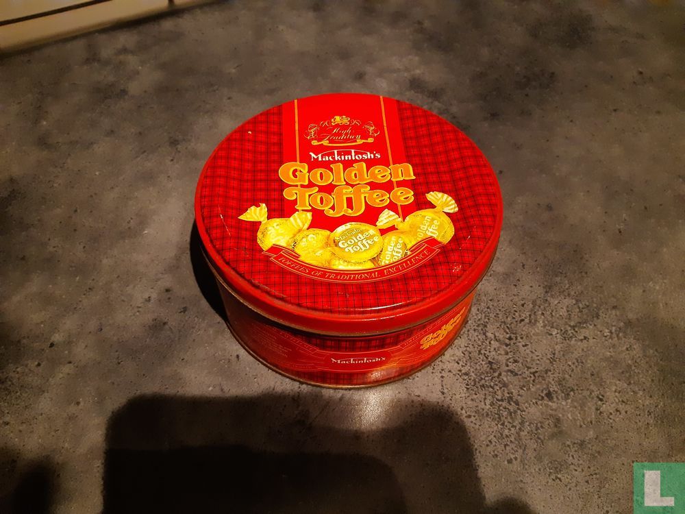 Golden Toffee - Mackintosh's - LastDodo