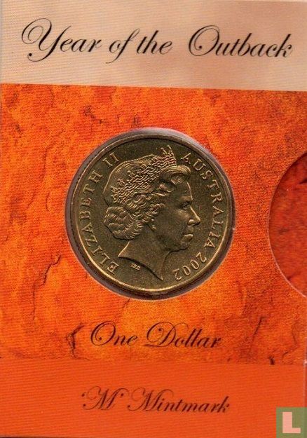 Australië 1 dollar 2002 (folder - M) "Year of the Outback" KM# 600.1 ...