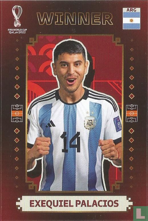 Exequiel Palacios 16 (2022) - Panini - LastDodo