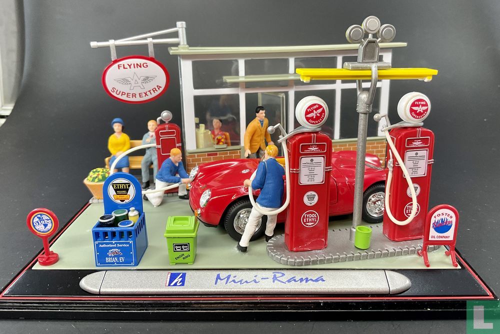 Porsche Spyder + Mini-Rama 52 501 - Hongwell-Cararama - LastDodo