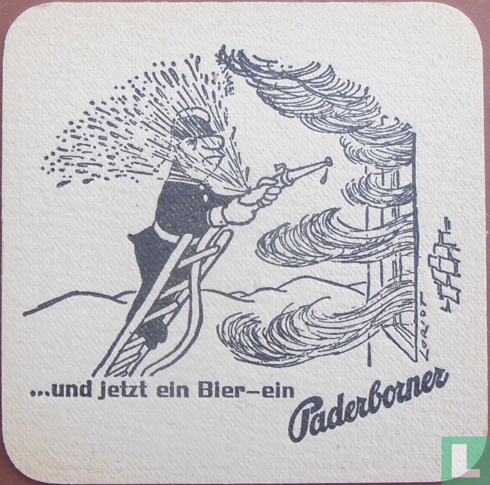 ...und jetzt ein Bier - ein Paderborner / Paderborner Pils ...das Bier ...