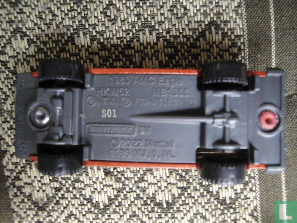 AMC Eagle MB1366 (2023) - Matchbox - LastDodo