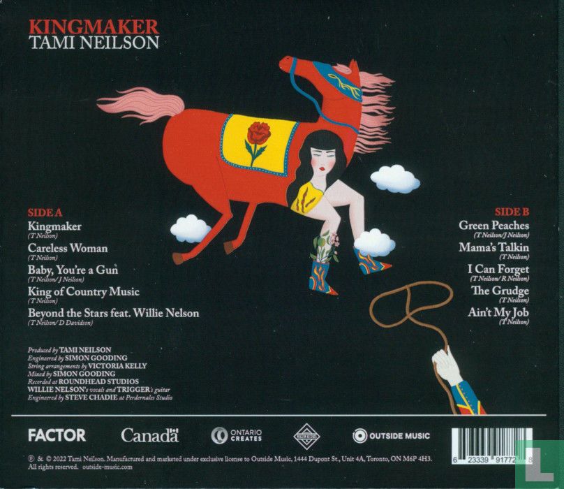 Kingmaker CD OUT9177CD (2022) - Neilson, Tami - LastDodo