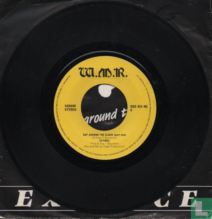 Rap Around The Clock Single DQS 934 HC (1986) - Kops, Peter - LastDodo
