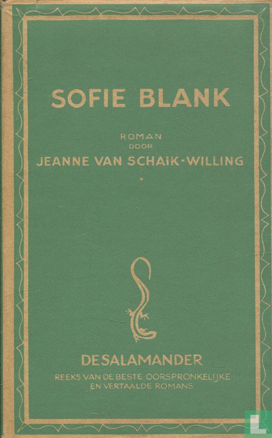 Sofie Blank 78 (1949) - Schaik-Willing, Jeanne van - LastDodo