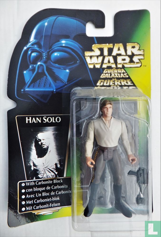 Han Solo (In Carbonite with Carbonite Block) 69817.102 (1996) - Star ...