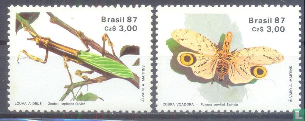 Native insects (1987) - Brazil - LastDodo