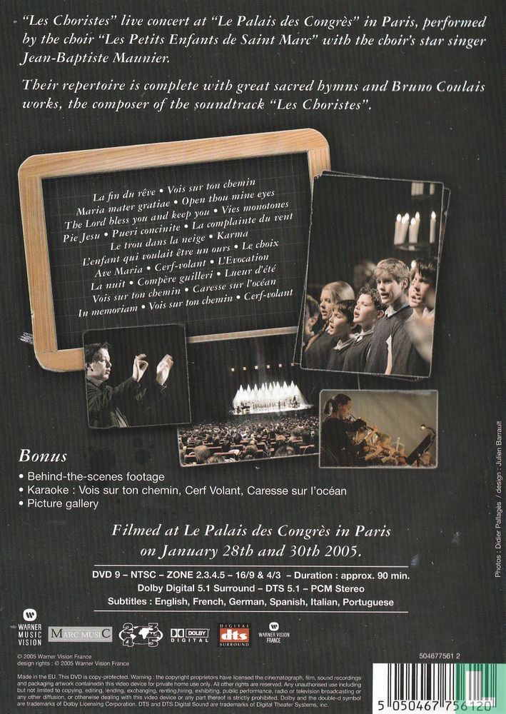 Les Choristes Soundtrack
