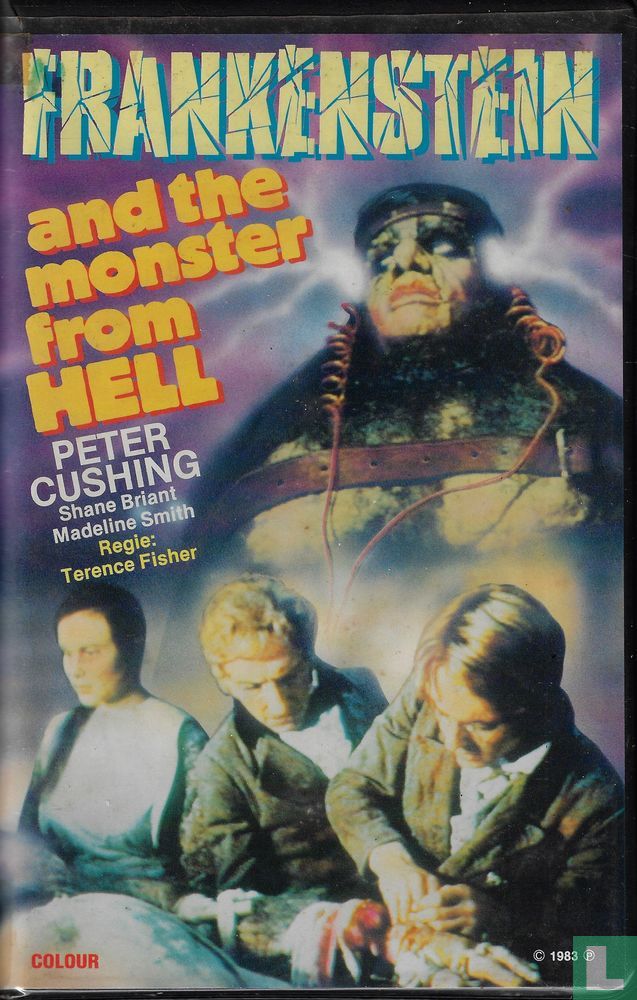 Frankenstein and the Monster from Hell Vid - Video 2000 video tape ...