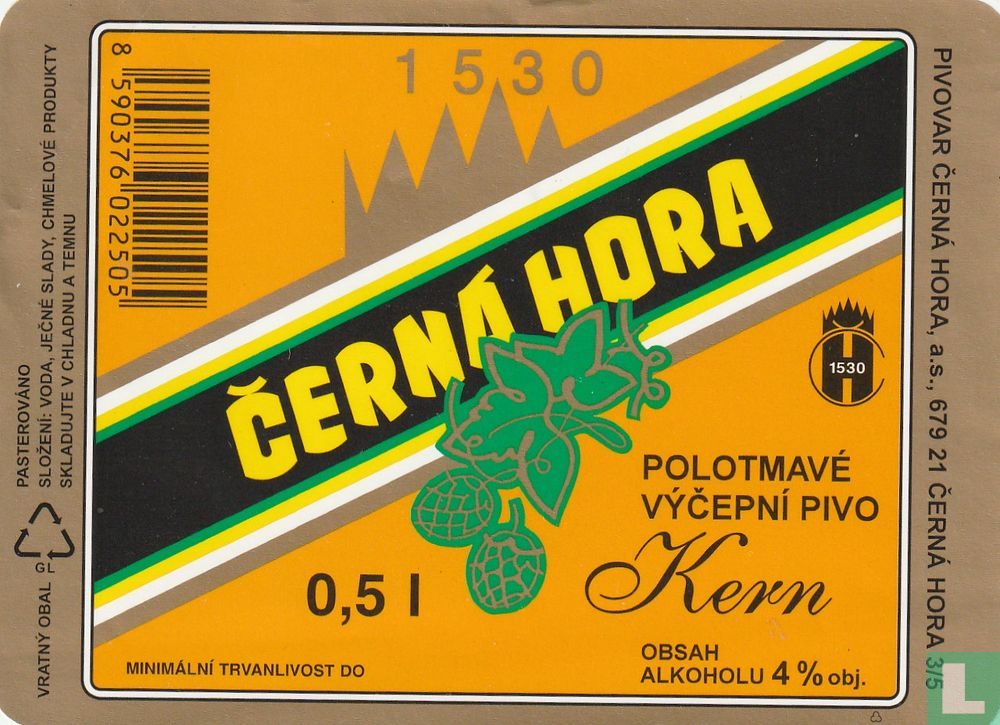 Cerna Hora Kern - Cerna Hora Pivovar - LastDodo