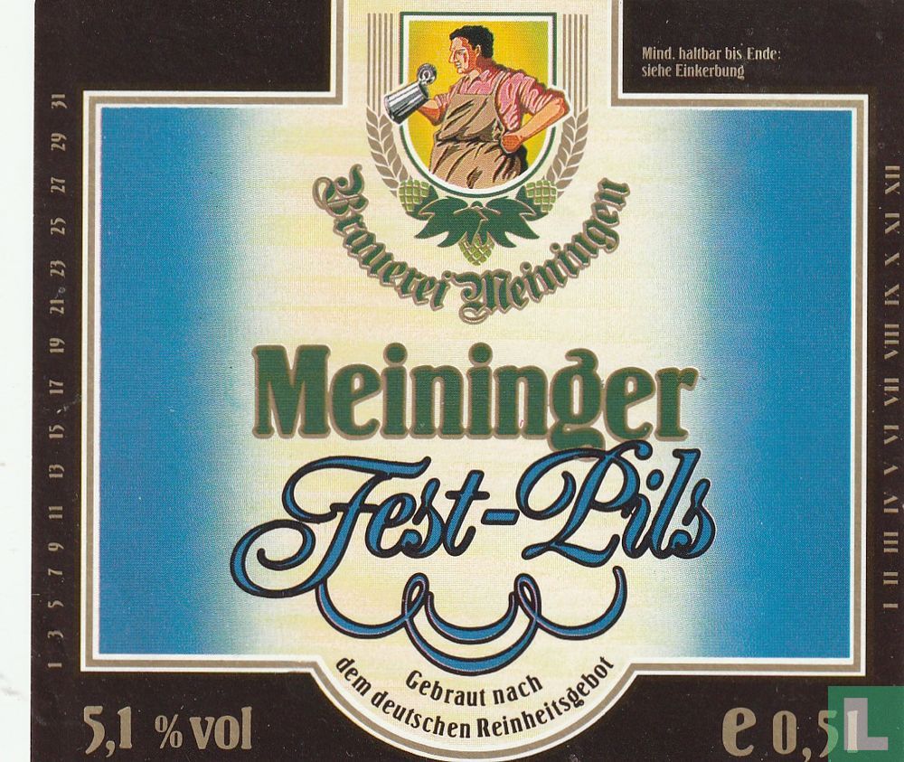 Meininger Fest-Pils - Brauerei Meiningen - LastDodo