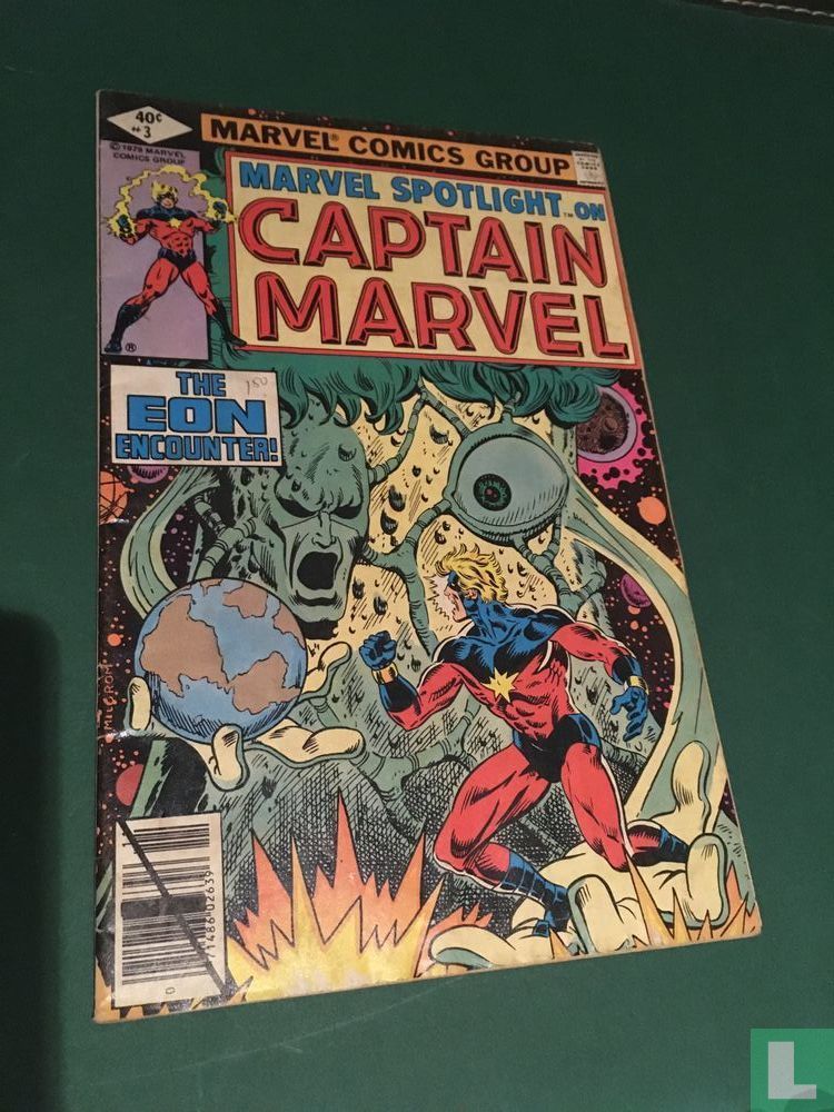 Marvel spotlight on Captain Marvel: The Eon Encounter 3 a (1979 ...