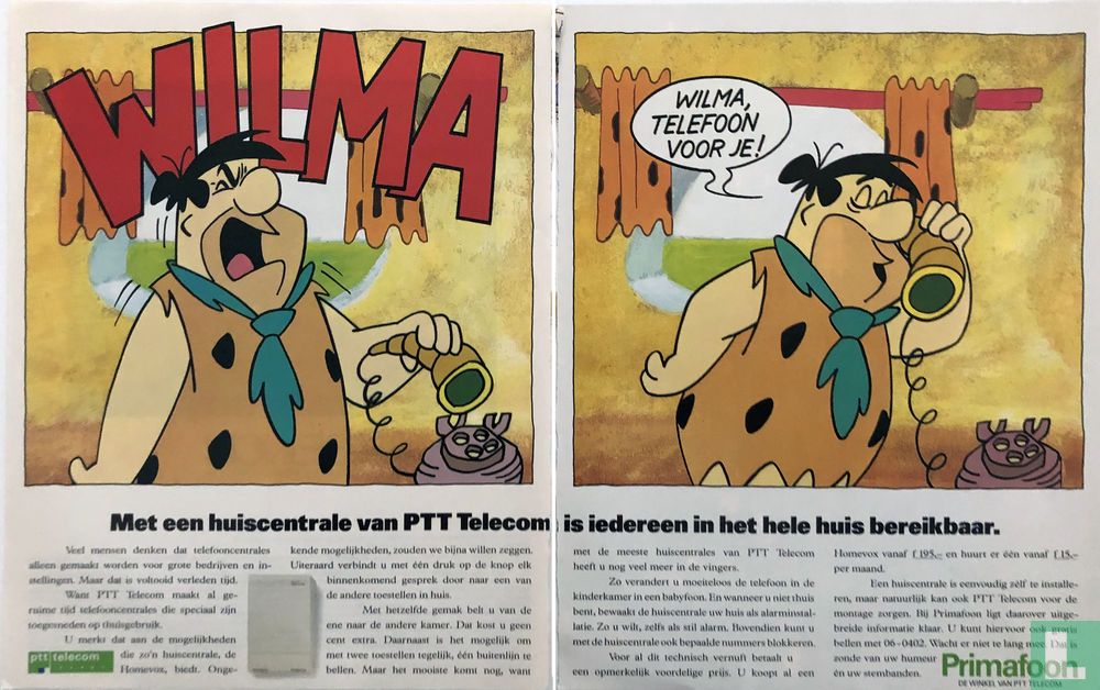 Met een huiscentrale van PTT Telecom is iedereen in het hele huis ...