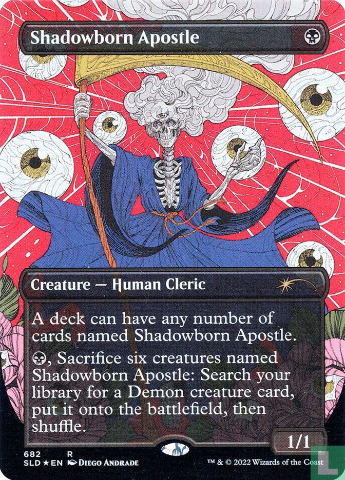 Shadowborn Apostle 682 (2022) - 2022) Secret Lair: Shadowborn Apostle Bonus Cards - LastDodo