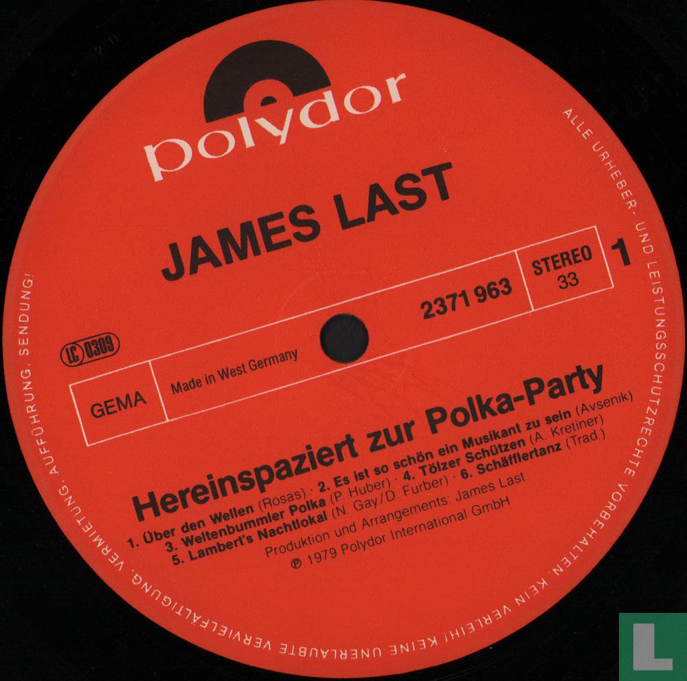 Hereinspaziert Zur Polka-Party LP 2371 963 (1979) - Last, Hans - LastDodo