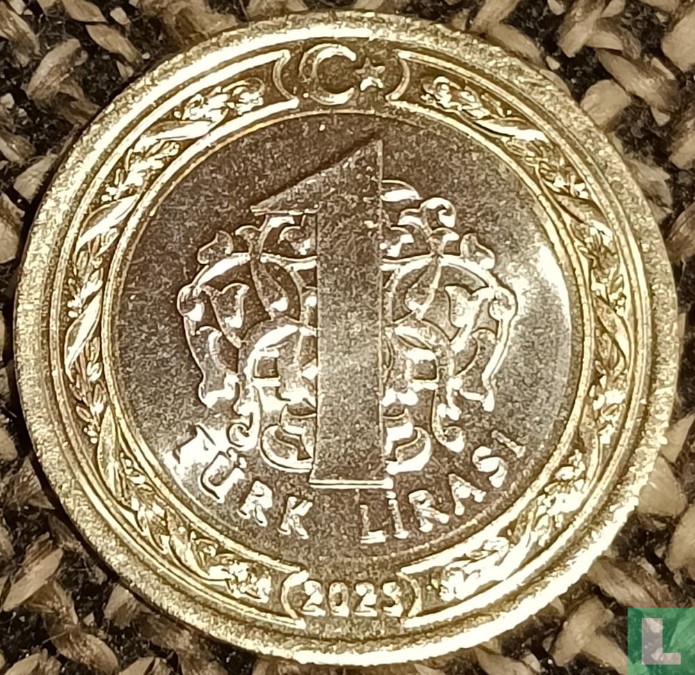 Turkije 1 türk lirasi 2023 KM# 1575 (2023) - Turkije - LastDodo