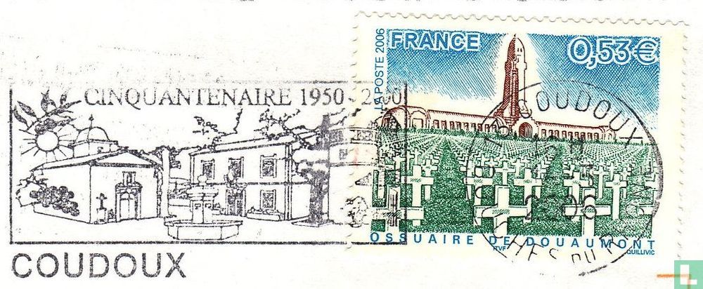 Coudoux (2006) - Postmark [philately] - LastDodo