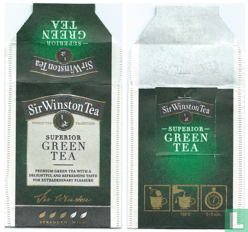 Superior Green Tea - Sir Winston Tea - LastDodo