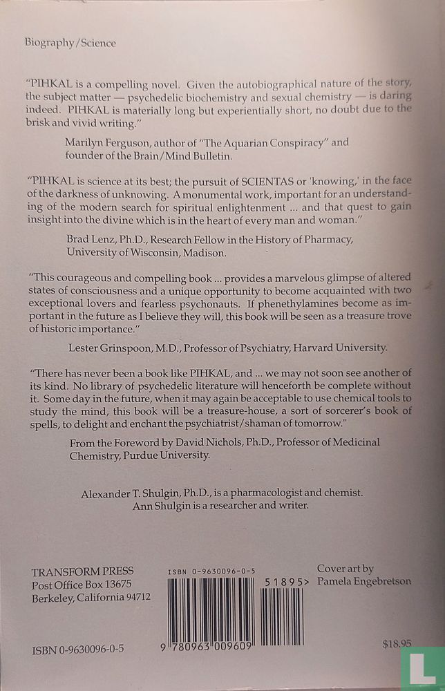 Pihkal (2003) - Shulgin, Alexander - LastDodo