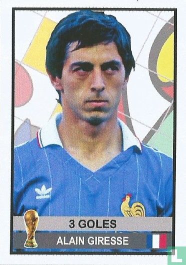 Alain Giresse 126 (2010) - TaTo Stickers - LastDodo