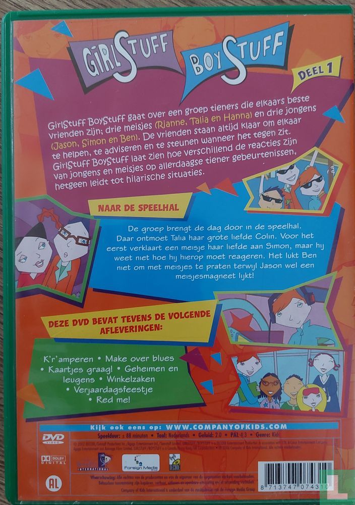 Girlstuff/Boystuff deel 1 DVD 1 (2006) - DVD - LastDodo