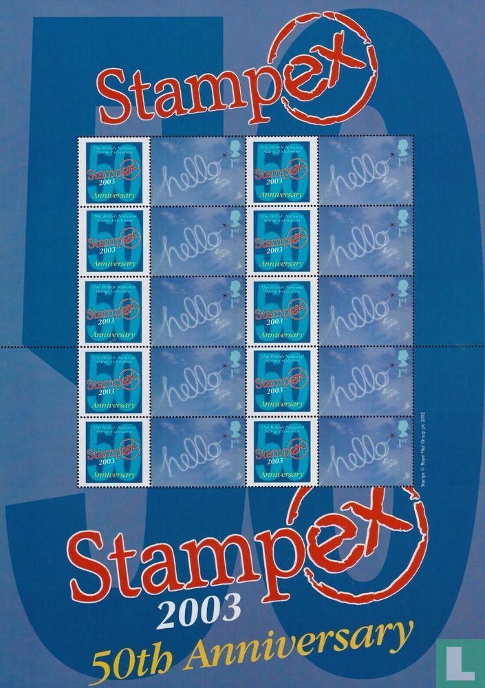 Stampex 50th Anniversary (2003) - Great Britain - LastDodo