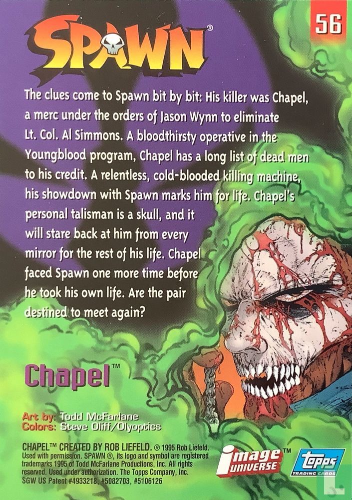 chapel spawn comics