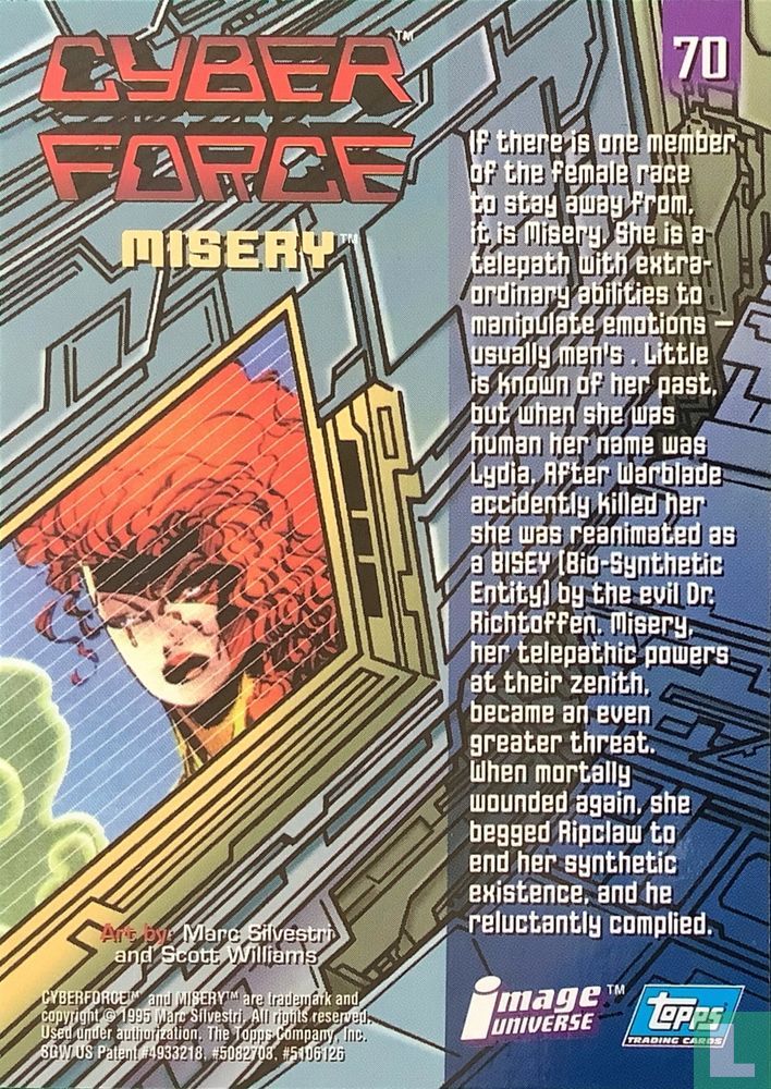 Misery 70 (1995) - Cyberforce - LastDodo