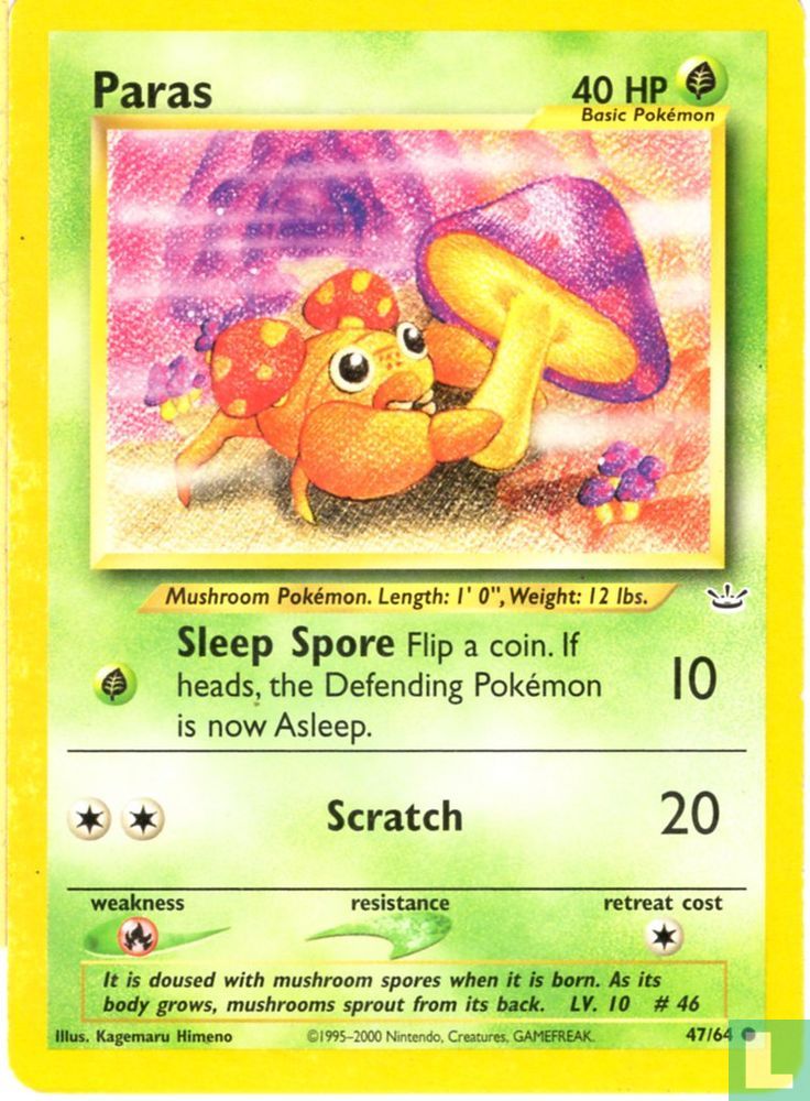 Paras 047/64 (2000) - English)2001) Wizards - Neo Revelation (Unlimited ...