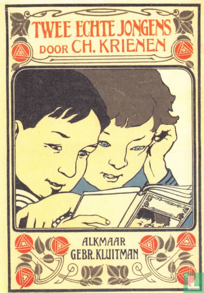 Twee Echte Jongens Door Ch Krienen Stichting T Oude Kinderboek 7682