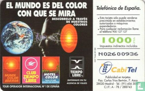 El Mundo es del color con que se mira N026 (1997) - Telefónica - LastDodo