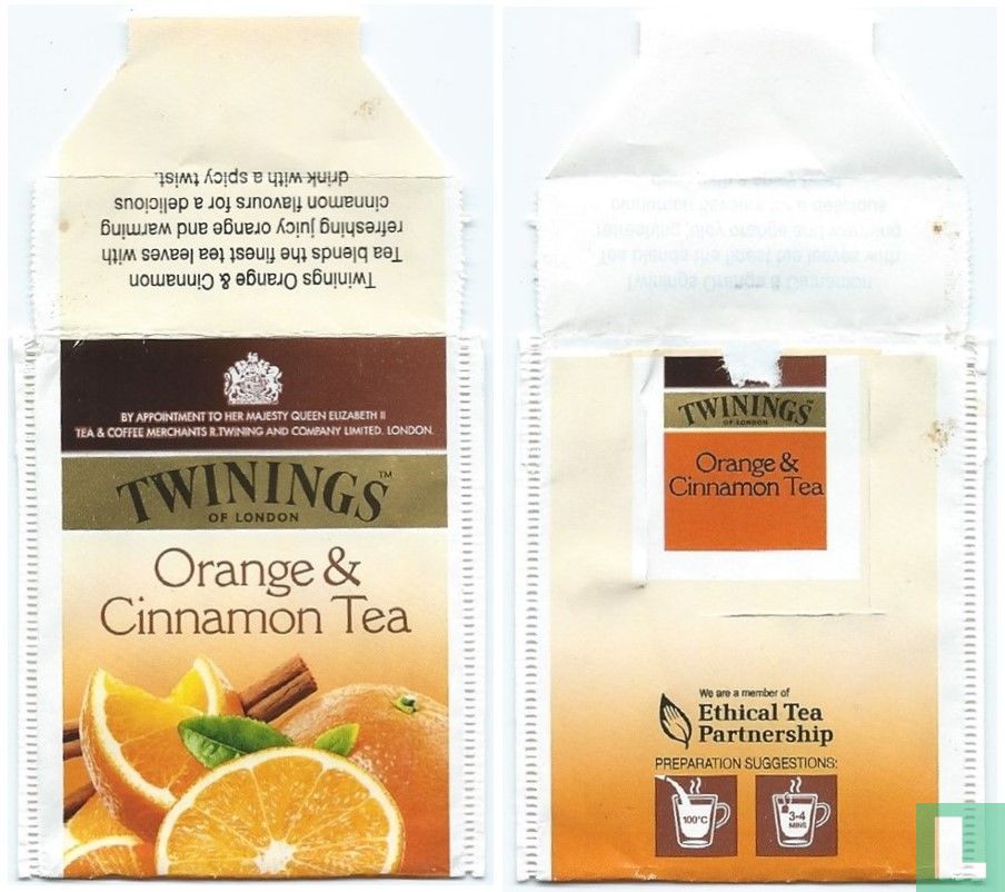 Orange & Cinnamon Tea - Twinings - LastDodo