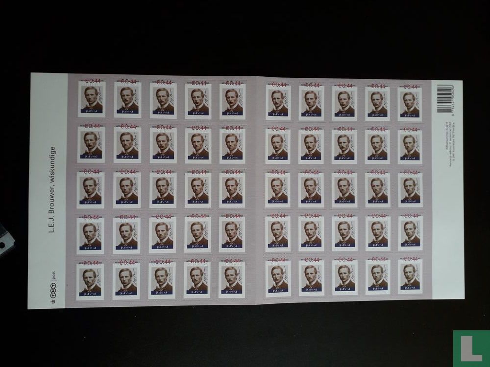 L.E.J. Brouwer 22,00 (2007) - Nederland - LastDodo