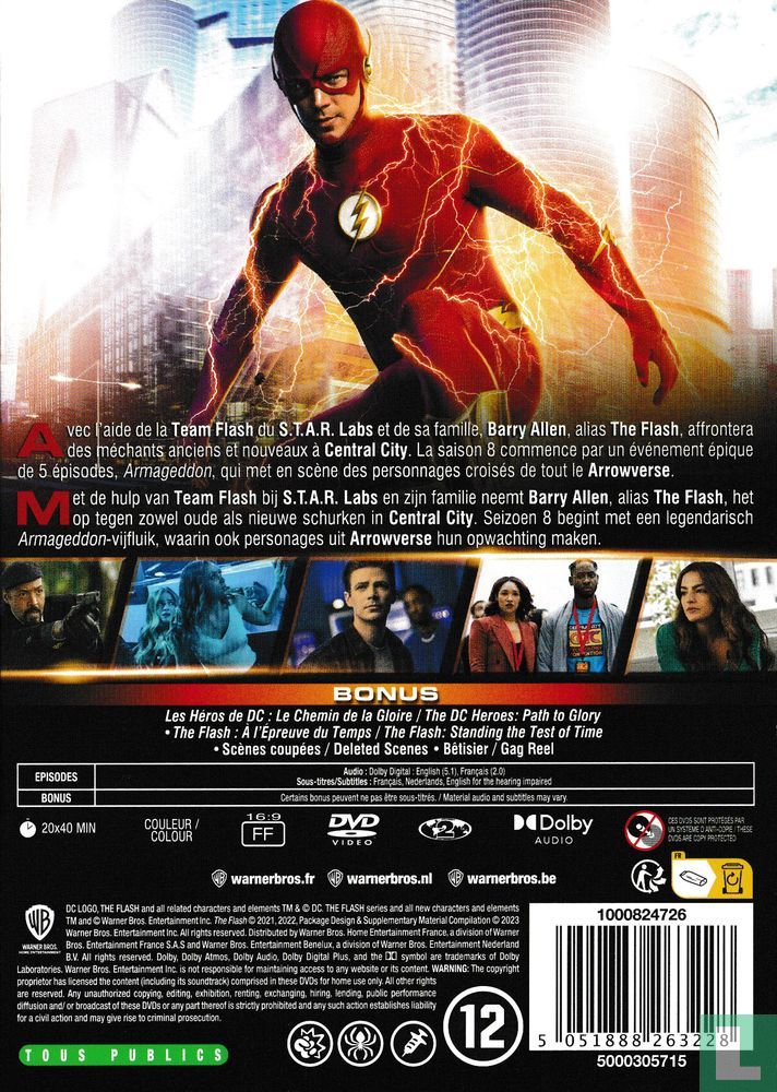 The Flash: Season 8 DVD 8 (2022) - DVD - LastDodo