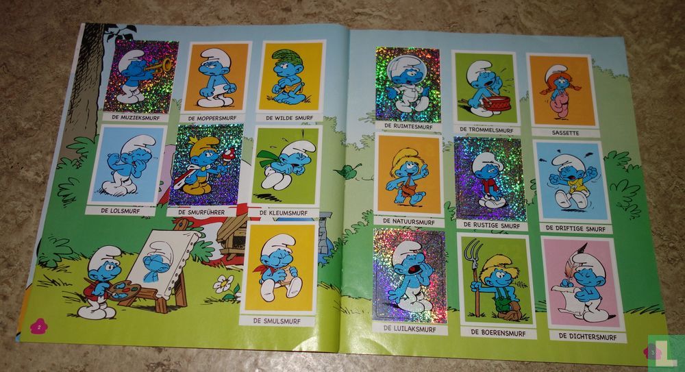 Smurf Sticker-album (2008 Delhaize versie) (2008) - Smurfen, De - LastDodo